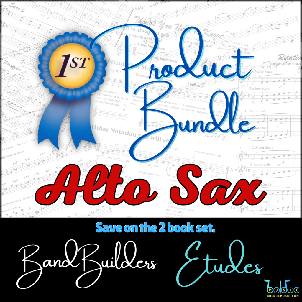 Alto Sax Book Bundle - Bolduc Music