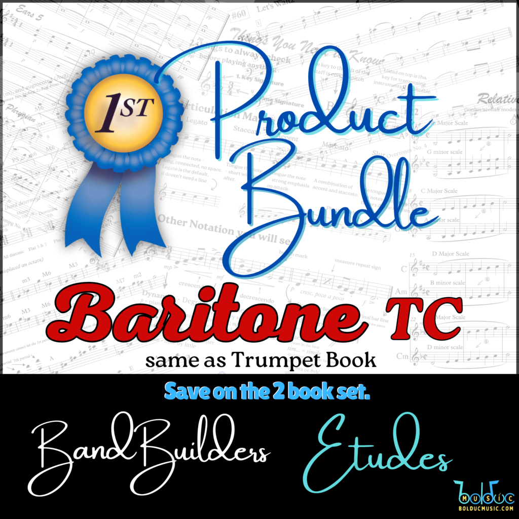 Baritone Book TC Bundle - Bolduc Music