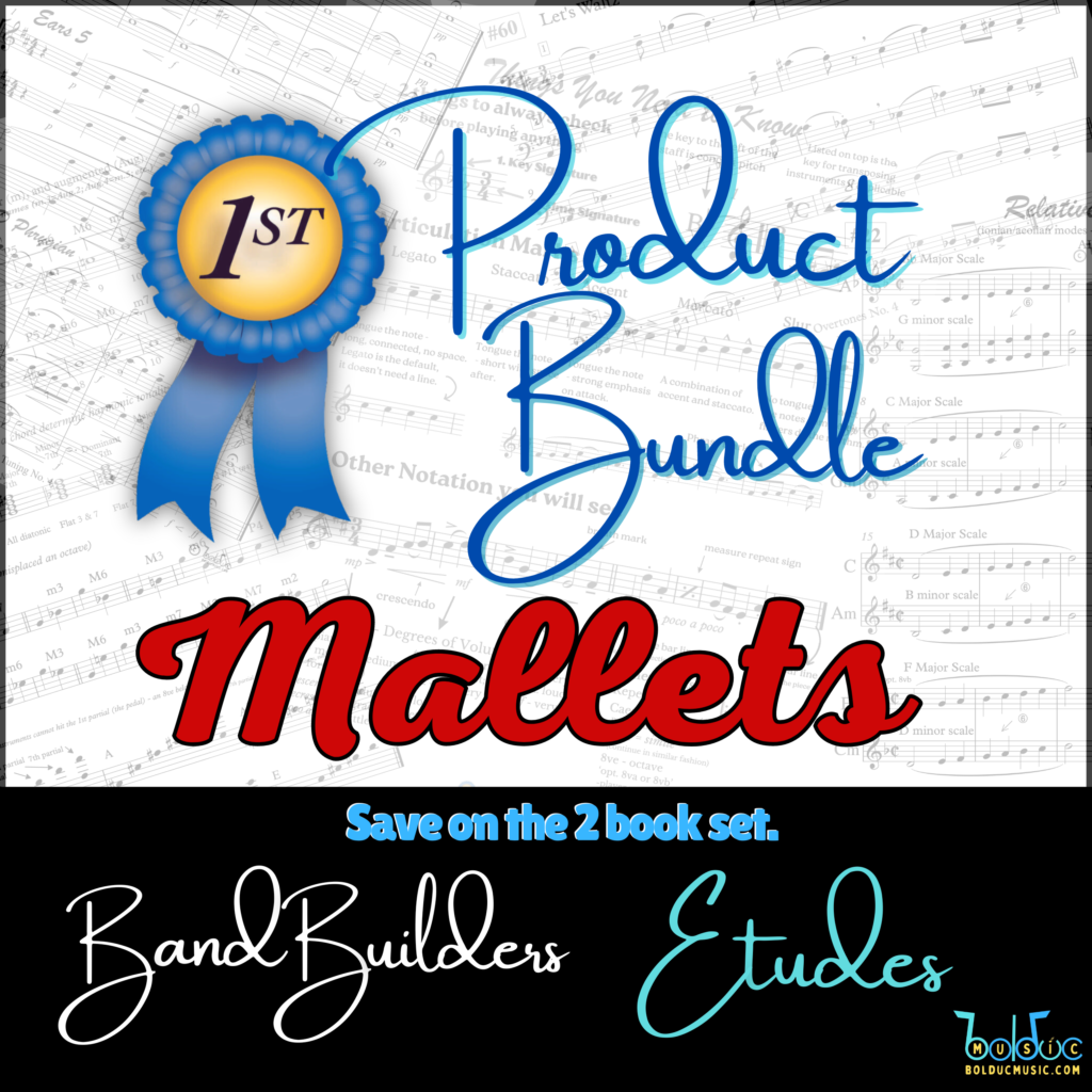 Mallet Book Bundle - Bolduc Music