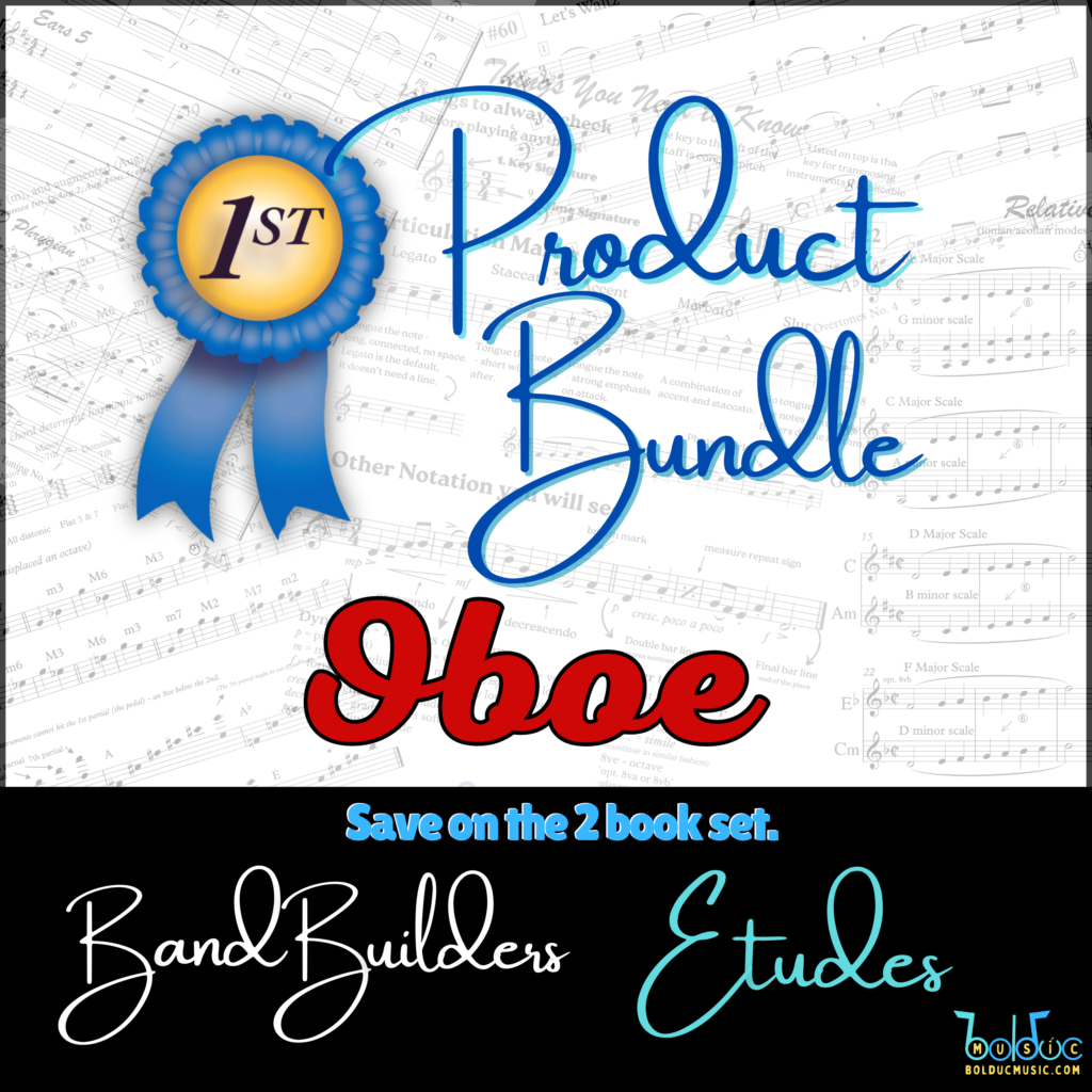 Oboe Book Bundle - Bolduc Music