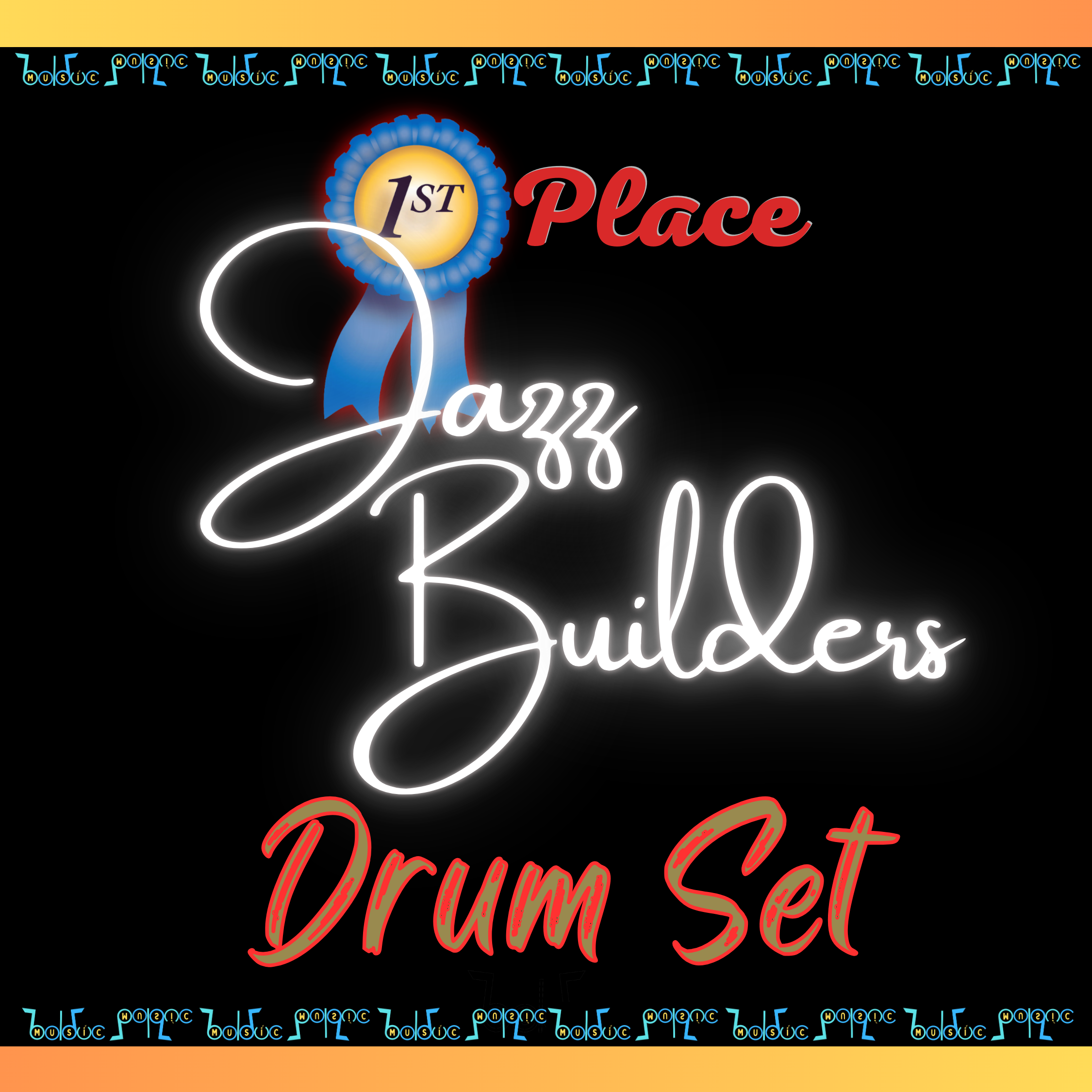 1st Place Jazz Builders Drum Set Book - Bolduc Music