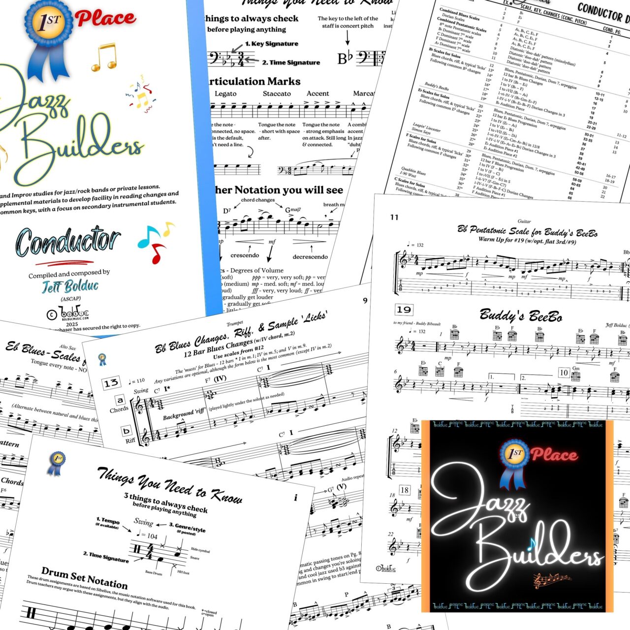 1st Place Jazz Builders - Bolduc Music