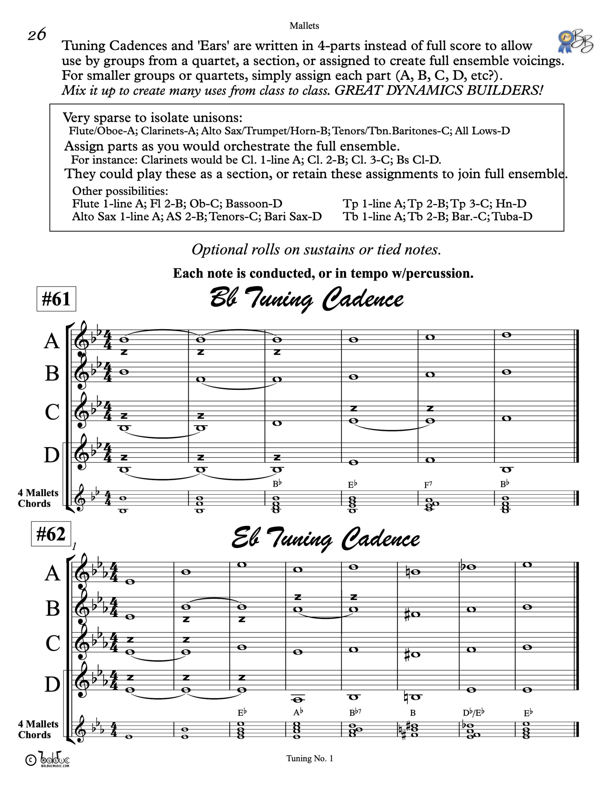 MALLET Book - Bolduc Music