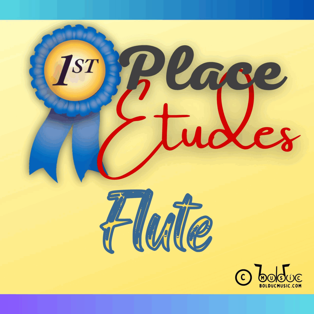 1st Place Etudes Flute Book - Bolduc Music